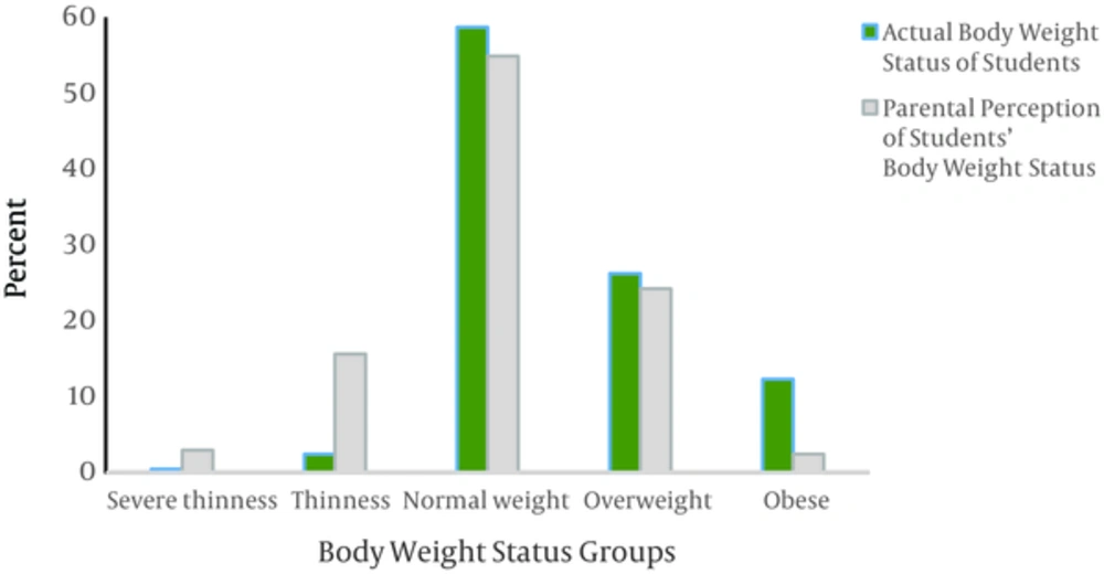 Parental Correlates of Body Weight Status Among High School Students in ...